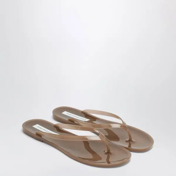 Christopher Esber Jo Thong Sandals In Cola