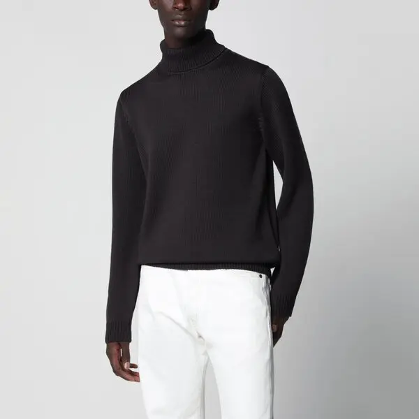 ROBERTO COLLINA Wool Turtleneck Sweater