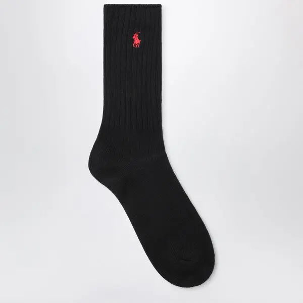 Polo Ralph Lauren Embroidered Logo Crew Socks - Red