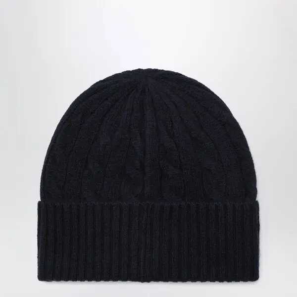 Polo Ralph Lauren Cable-knit Wool And Cashmere Beanie - Blue