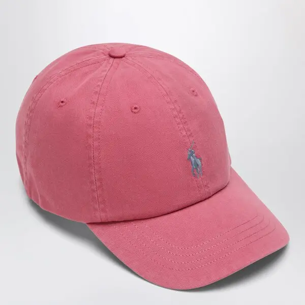 Polo Ralph Lauren Cotton Baseball Cap With Logo Embroidery - Pink