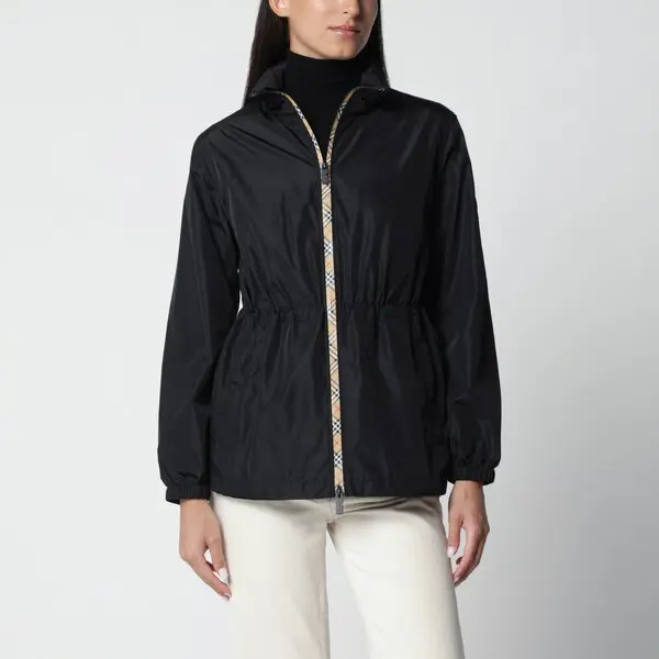 Burberry Nylon Zip-up Jacket