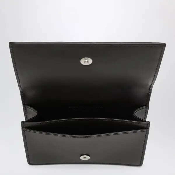 Bottega Veneta Intrecciato Business Card Holder In Fondant Leather - Brown