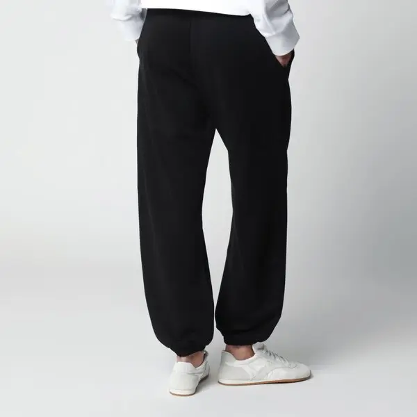 Moncler Cotton Jogger Pants With Logo