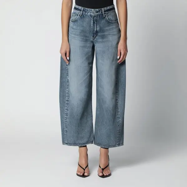 Alaïa Rodeo Trousers In Vintage Denim