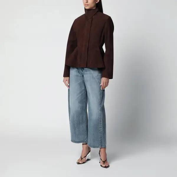 Alaïa Rodeo Trousers In Vintage Denim