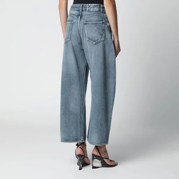 Alaïa Rodeo Trousers In Vintage Denim