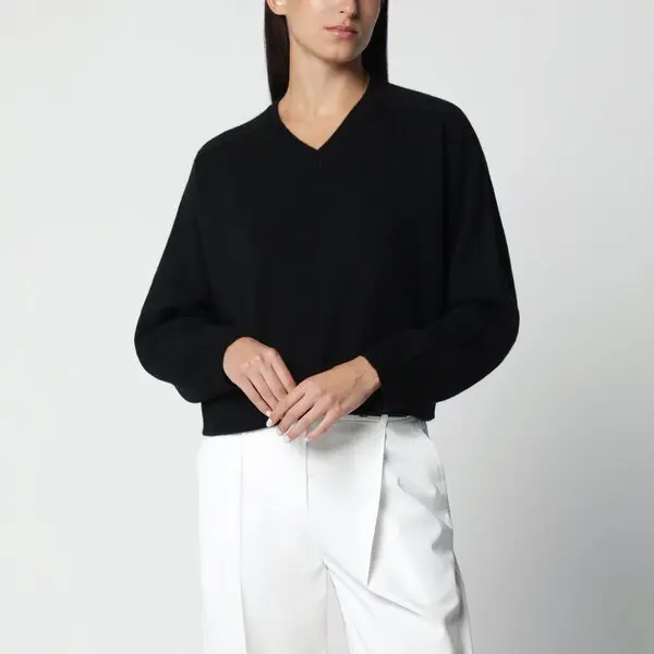Loulou De Saison Cashmere V-neck Sweater