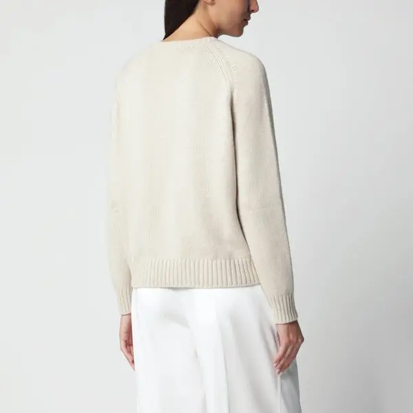 Loro Piana Mélange Cashmere Crewneck Sweater