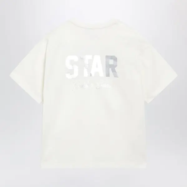 GOLDEN GOOSE Cotton T-shirt With Logo Print