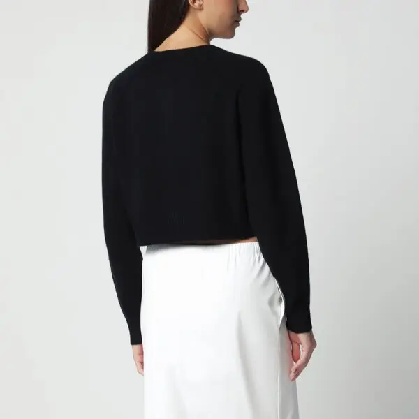 Loulou De Saison Cropped Cashmere Cardigan