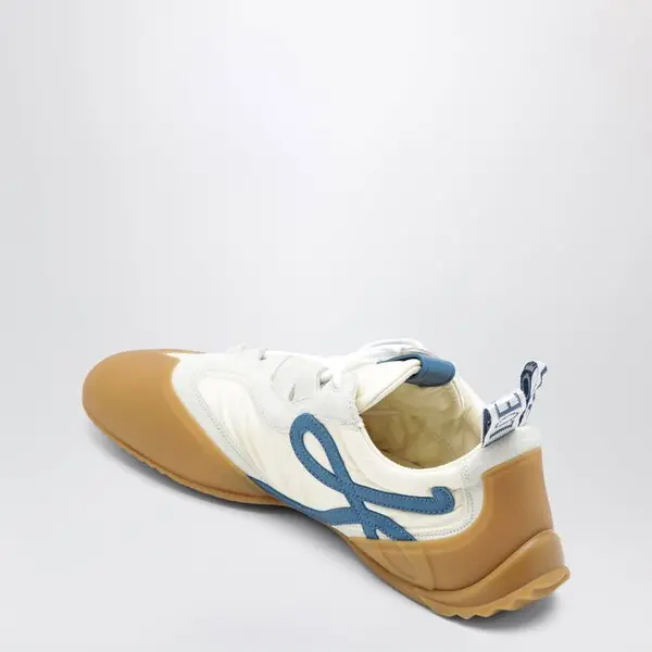 Loewe Grip Sneakers In / Black Nylon And Suede