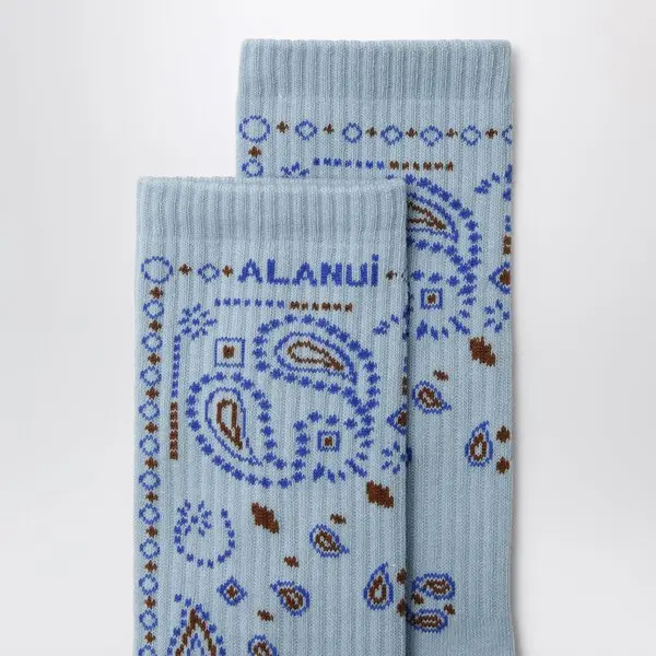 Alanui Bandana Pattern Socks