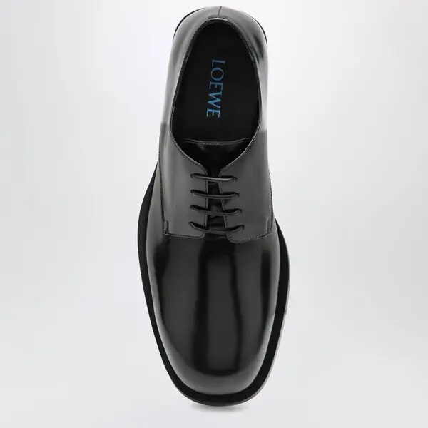 Loewe Derby Shoes In Brushed Calfskin Leather
