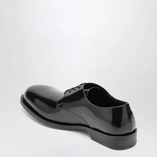 Loewe Derby Shoes In Brushed Calfskin Leather