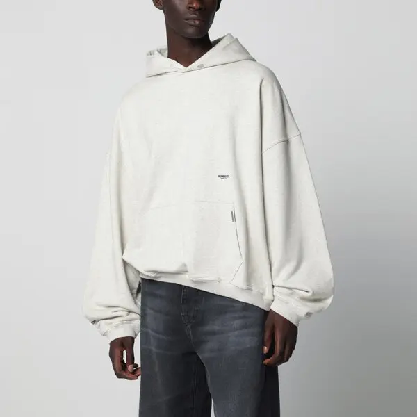 REPRESENT Cream Micro Owners Club Cotton Hoodie - White