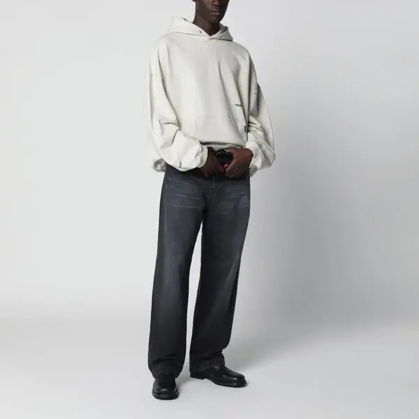 REPRESENT Cream Micro Owners Club Cotton Hoodie - White