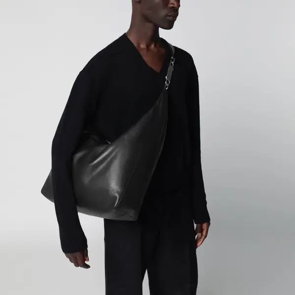 Rick Owens Gemini Bag In Grained Calf Leather