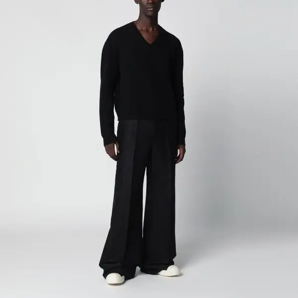 Rick Owens Ramie And Cotton Tower Trousers