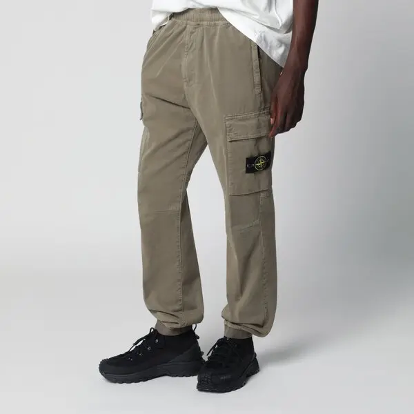 Stone Island Military Cotton Cargo Joggers