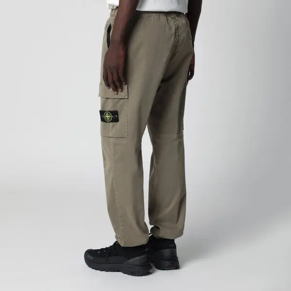 Stone Island Military Cotton Cargo Joggers
