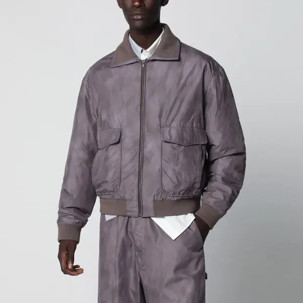 MAISON MARGIELA Technical Fabric Zip-up Jacket