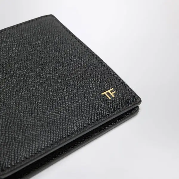 TOM FORD T-line Bi-fold Leather Wallet