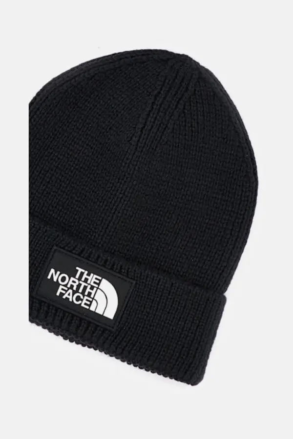 The North Face Beanie With Turned Up Cuff And Tnf Box Logo