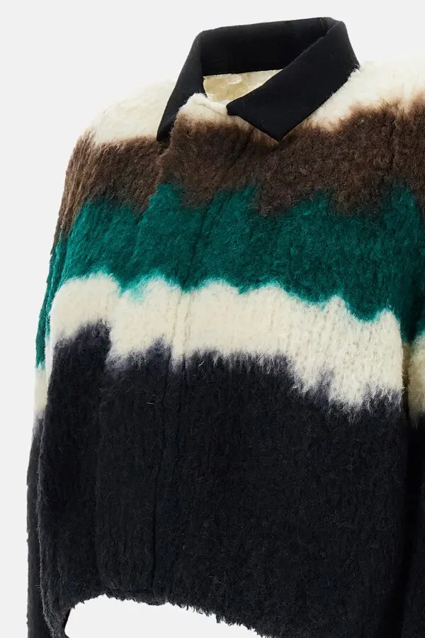 Sacai Chusen-dyed Knit Cardigan