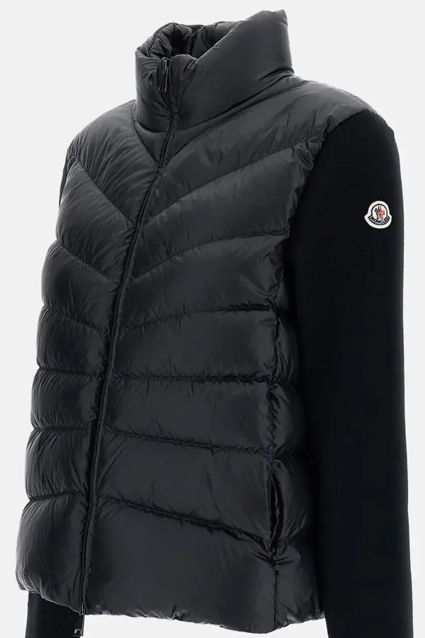 Moncler Padded Wool Cardigan