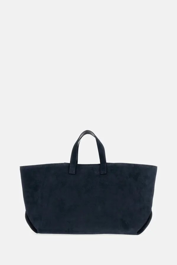 A.p.c. Le Drummer Suede Leather Bag