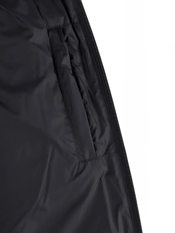 Burberry Ambleside Down Jacket With Signature Check Finishes