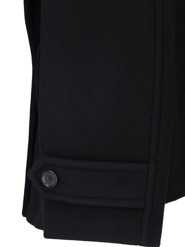 Chloé Double-breasted Wool Blend Coat