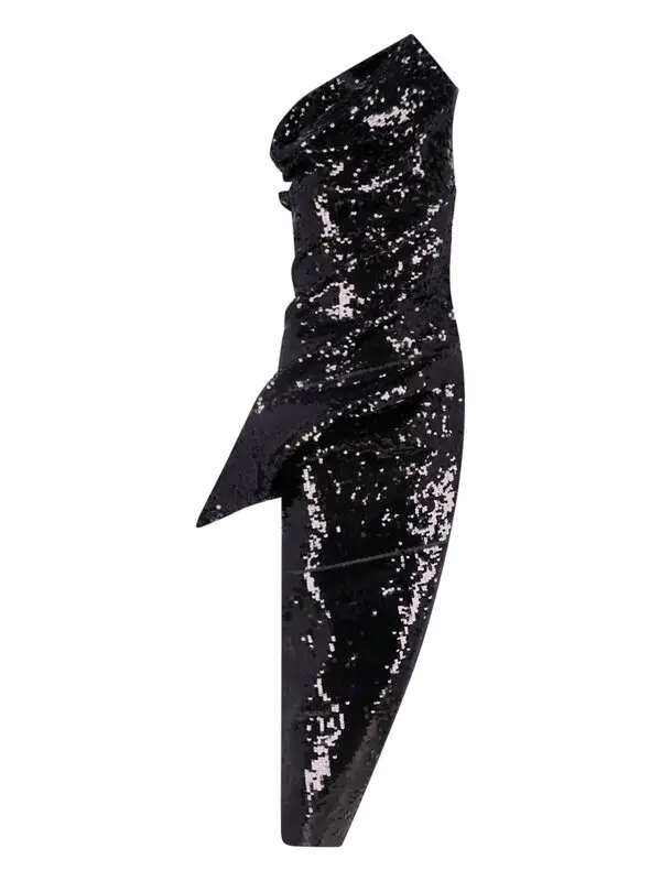 Rick Owens Midi Dress "walrus - Black
