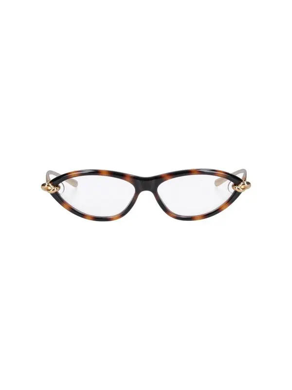 Bottega Veneta Cat-eye "knot" Sunglasses - Brown
