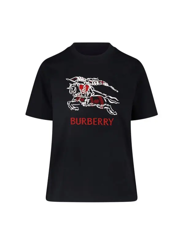 Burberry T-shirt "heart Knight - Black