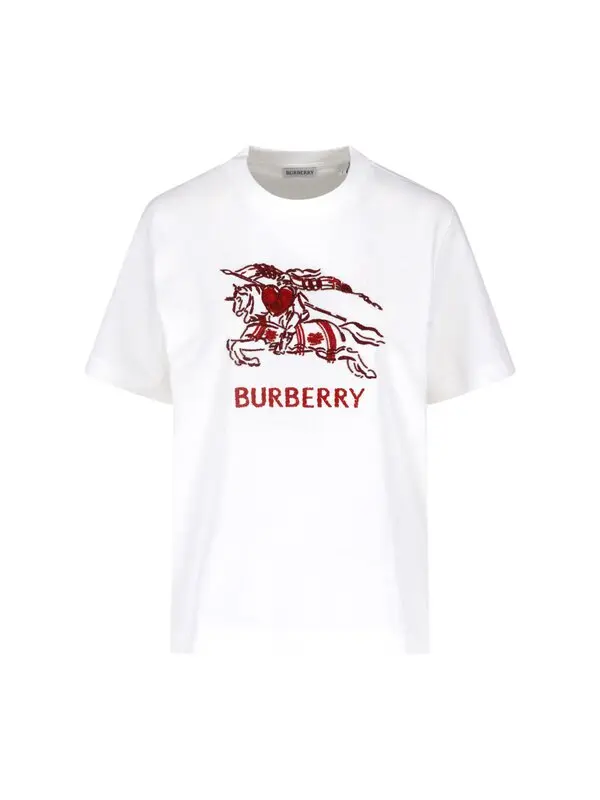 Burberry T-shirt "heart Knight - White