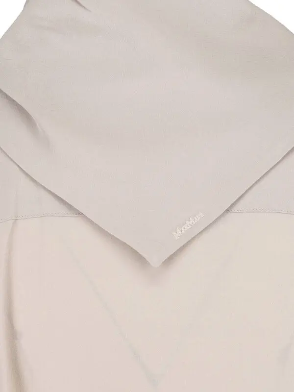 Max Mara Silk Shirt With Scarf