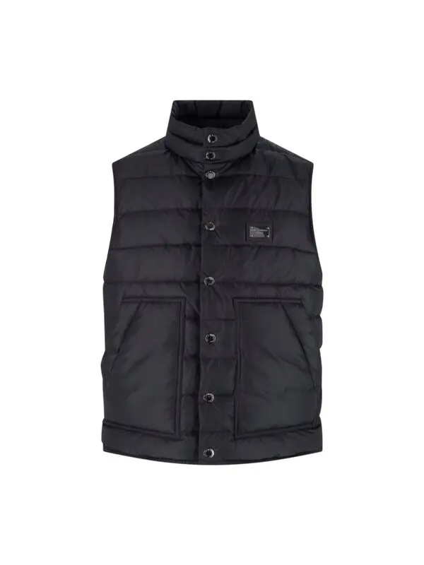 Dolce & Gabbana Padded Logo Gilet