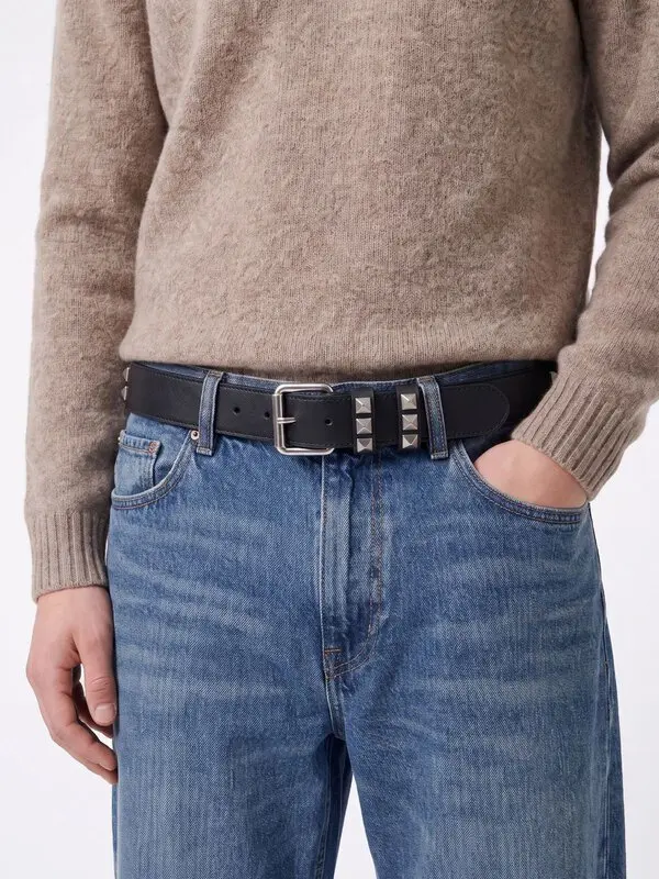 Valentino Garavani Rockstud Belt - Black