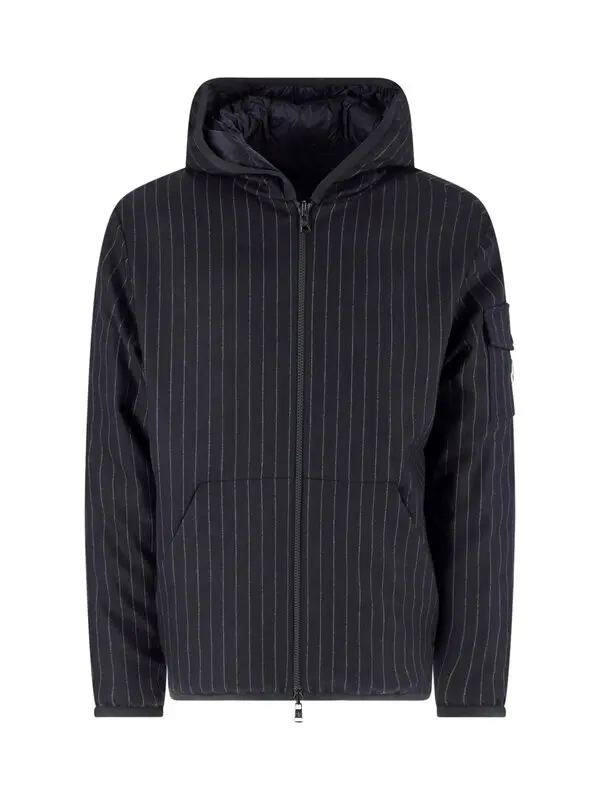 Moncler Reversible Down Jacket "ceze - Blue