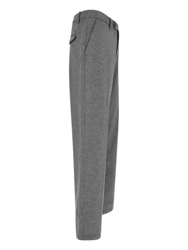 Closed Fairport Wool Blend Trousers - Gray
