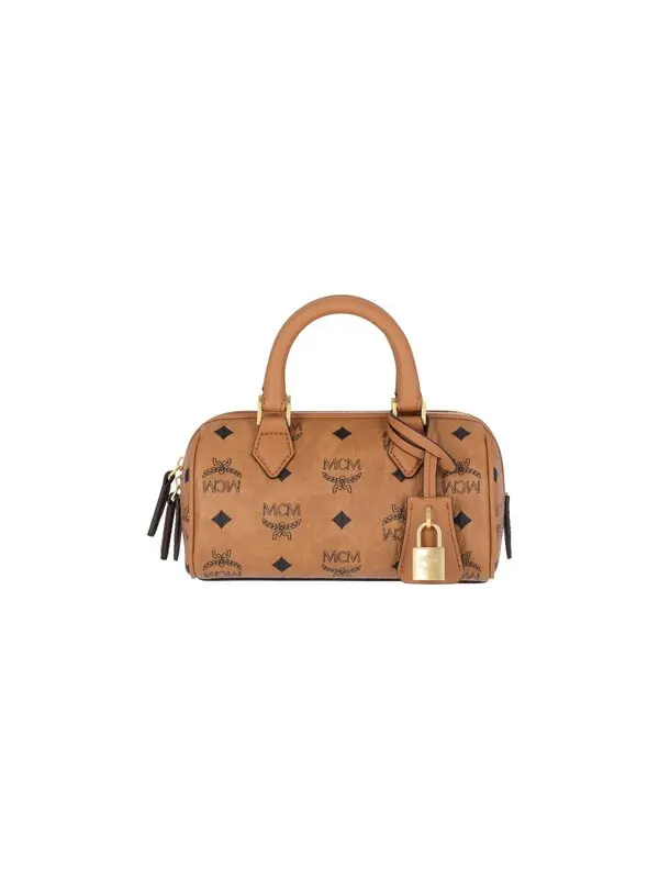 Mcm Visetos Ella Boston Mini Bag