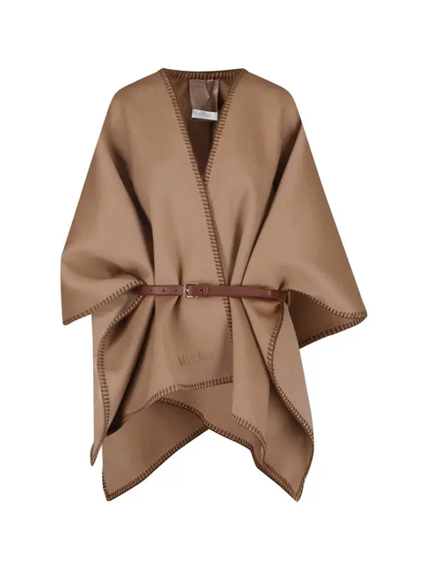 Max Mara Virgin Wool Cape