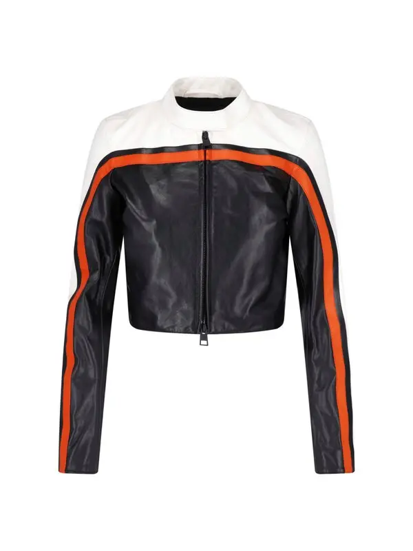 Balenciaga Crop Jacket "biker Bodies