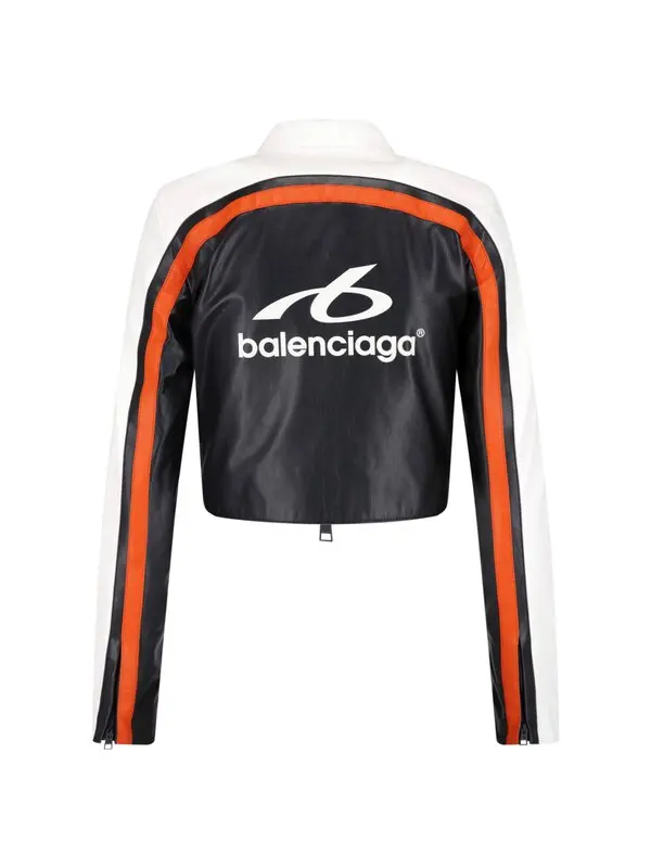 Balenciaga Crop Jacket "biker Bodies