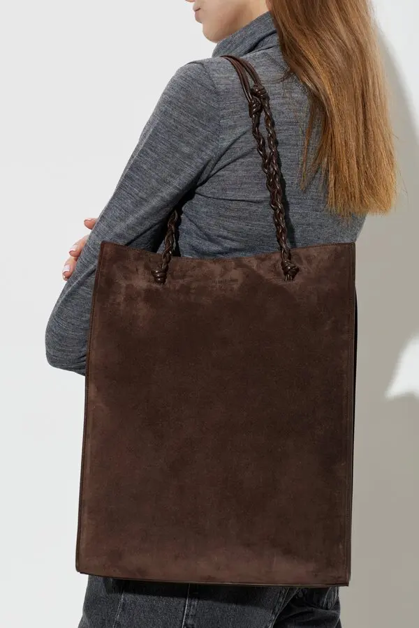 JIL SANDER Suede Bag "tangle