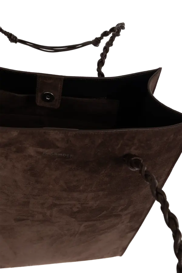 JIL SANDER Suede Bag "tangle