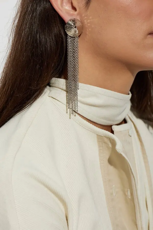 LEMAIRE Brass Earring With Tassels