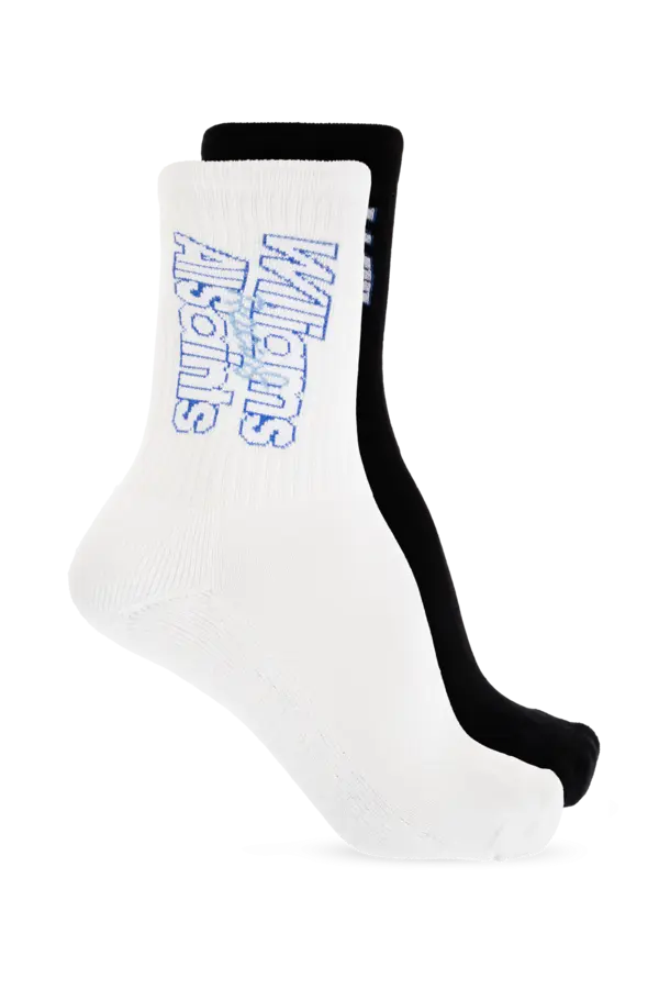 ALLSAINTS X Williams Crew Socks Set Of Two - Multicolour